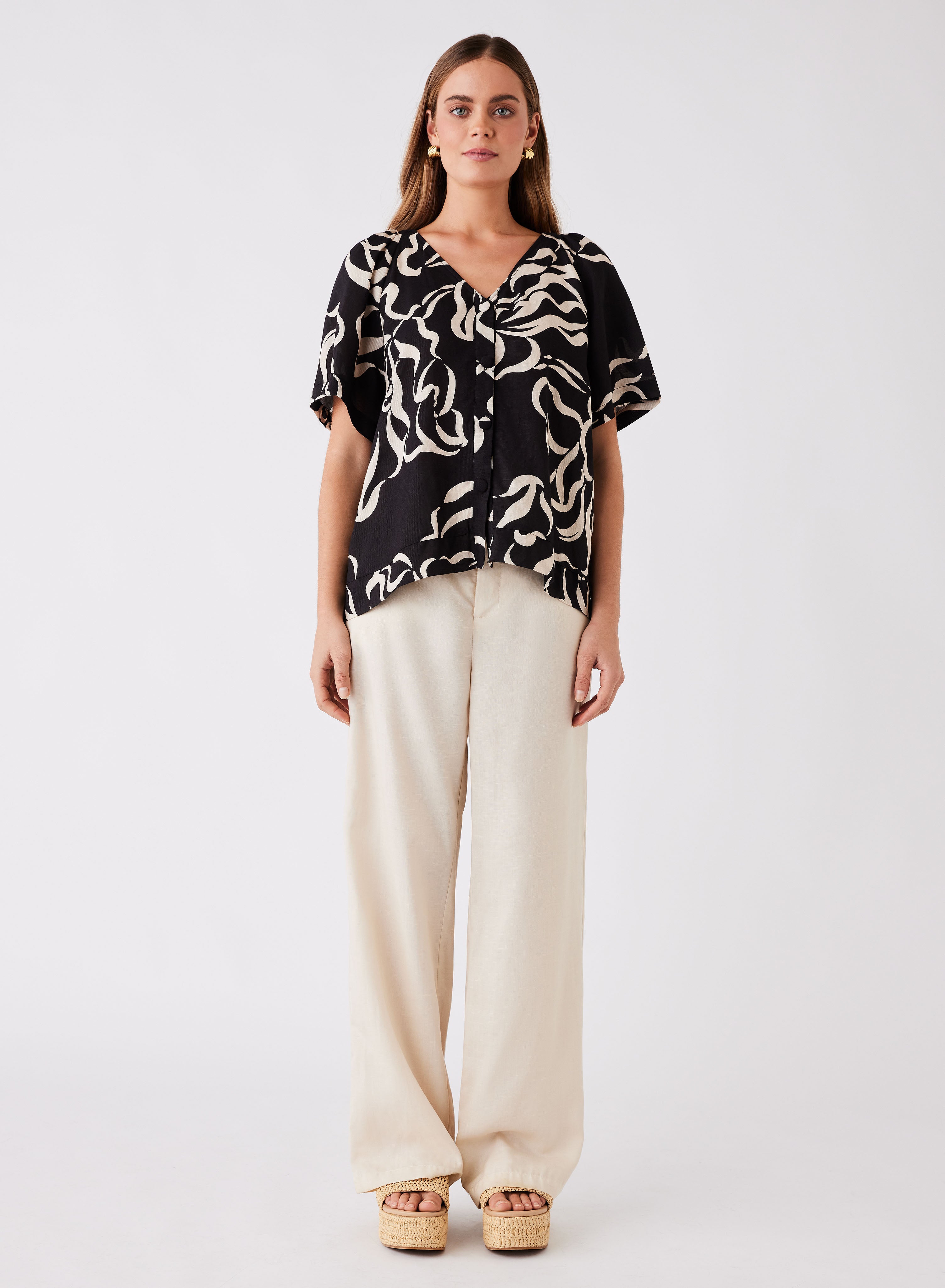 Sandy Wave Blouse – Esmaee